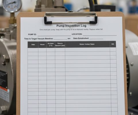 Vacuum Pump Oil Management for HVAC/R Manufacturing Lines